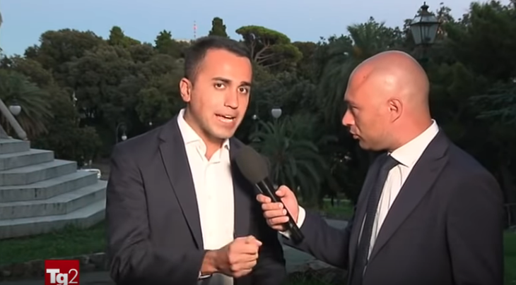 Il comizio di Di Maio al Tg2 e il contemptus mundi – Giuseppe Genna