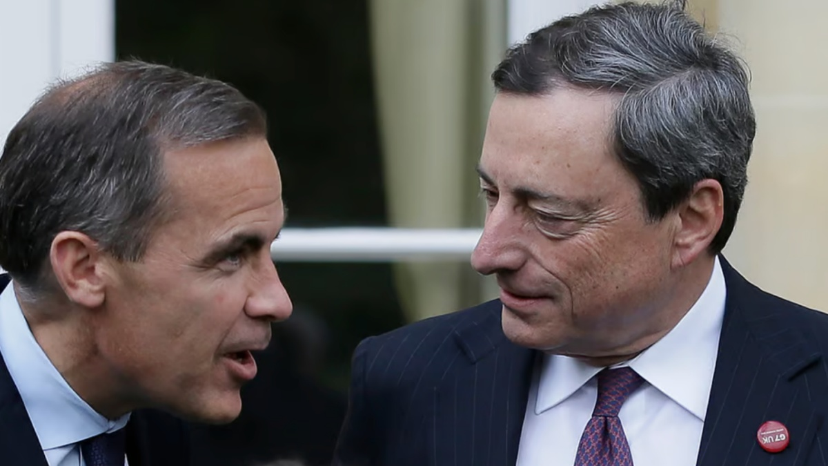 Nuova visione: i discorsi di Mark Carney e di Mario Draghi – Giuseppe Genna